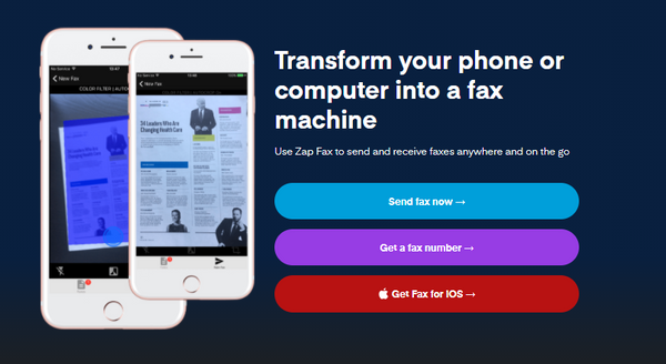 How to fax multiple pages on iOS